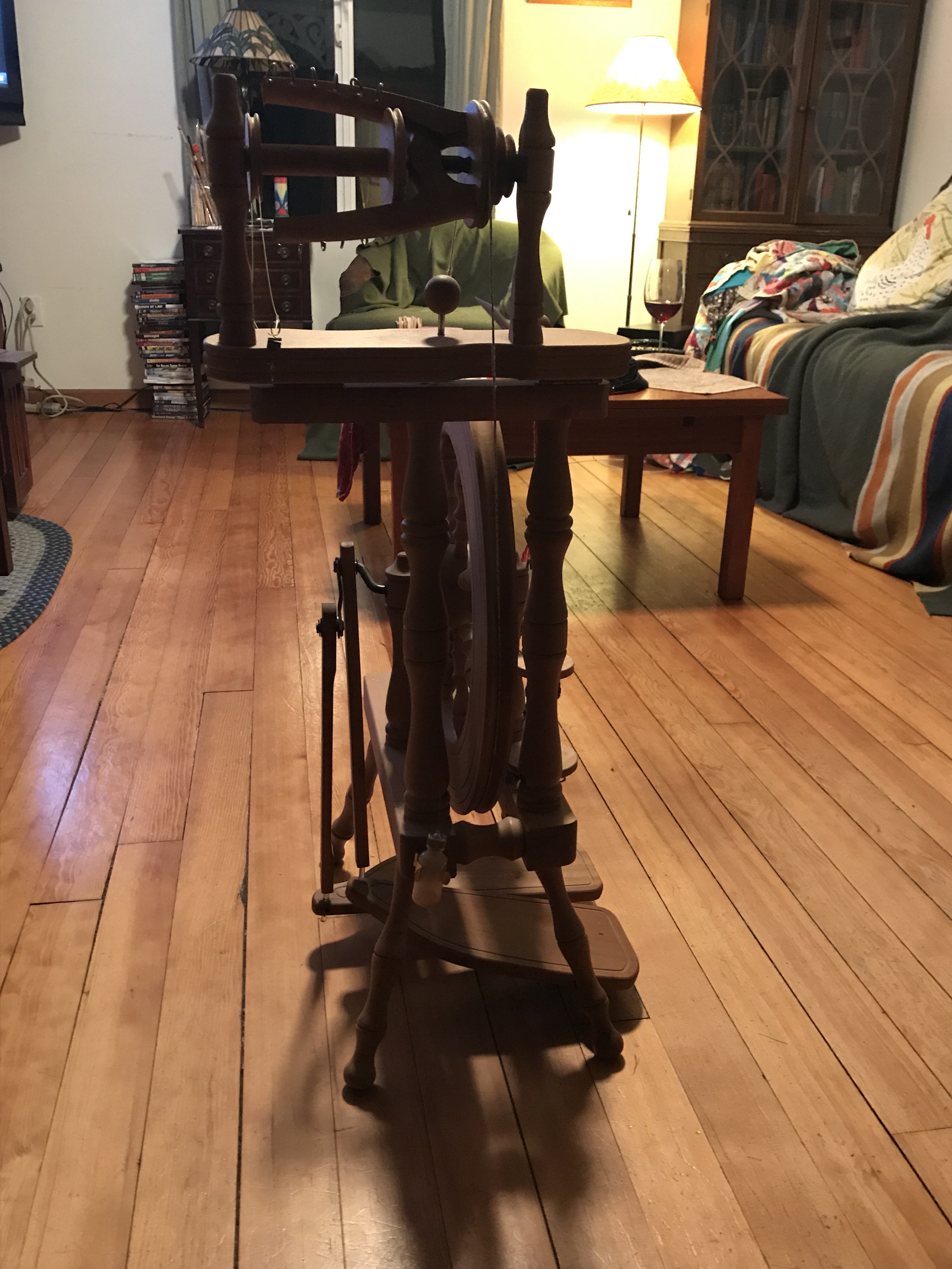 My Spinning Wheel | Schoonover Farm Blog
