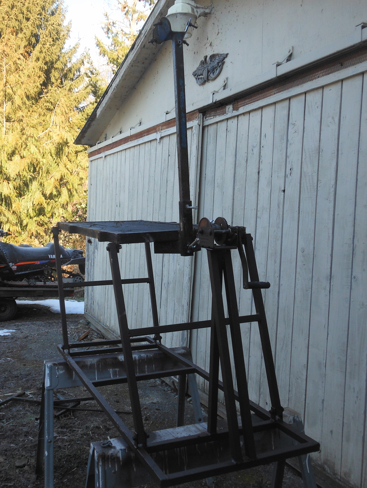 Improved Shearing Stand | Schoonover Farm Blog